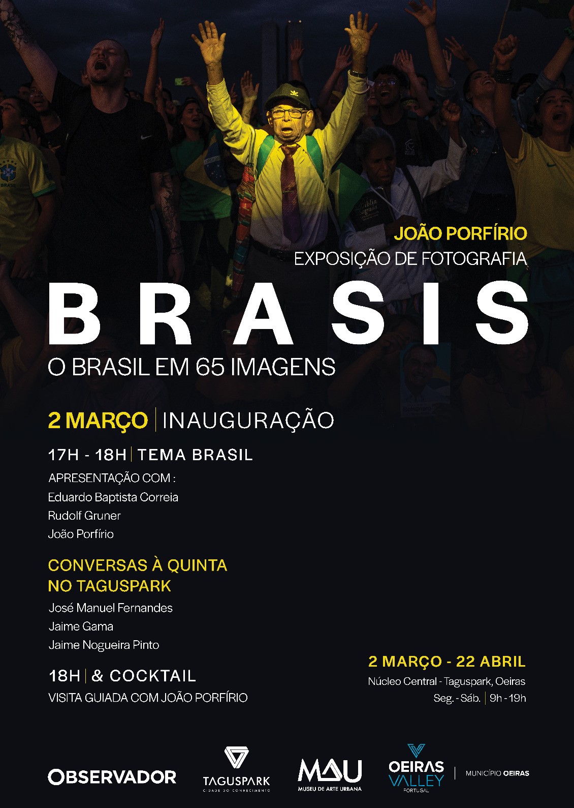 Exposição: Brasis - O Brasil em 65 imagens - Câmara Portuguesa
